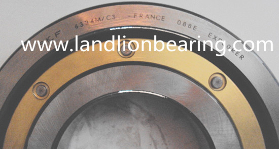 6324M/C3 Brass Cage Deep Groove Ball Bearings 120*260*55, 6324M/C3 ...