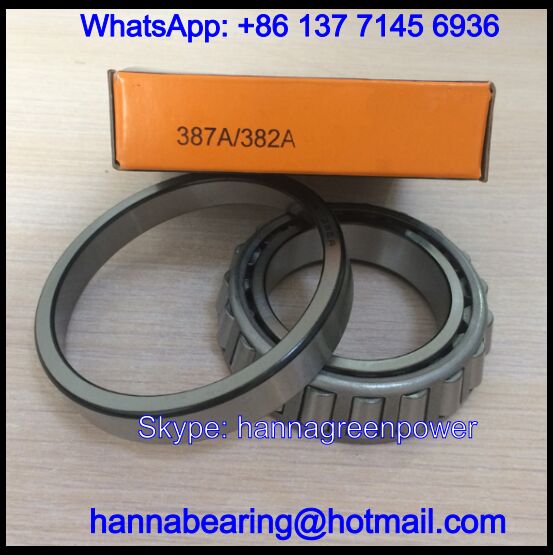 387A/382A Inch Tapered Roller Bearing 57.15x96.838x21mm, 387A/382A ...