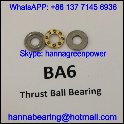 BA6 / BA 6 Single Row Thrust Ball Bearing 6x14x5mm, BA6 / BA 6 bearing ...