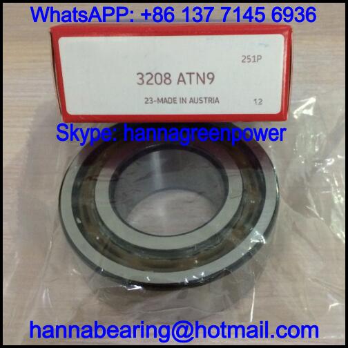 3208ATN9 / 3208 ATN9 Double Row Angular Contact Ball Bearing With Nylon ...