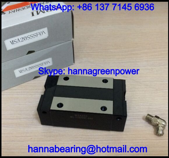 MSA30 / MSA30S Linear Guideway Carriage 37*60*97mm, MSA30 bearing ...