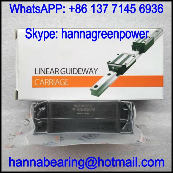 MSA15SSSFC / MSA15SSSFCN Linear Guideway Block 56.3x34x23.8mm ...