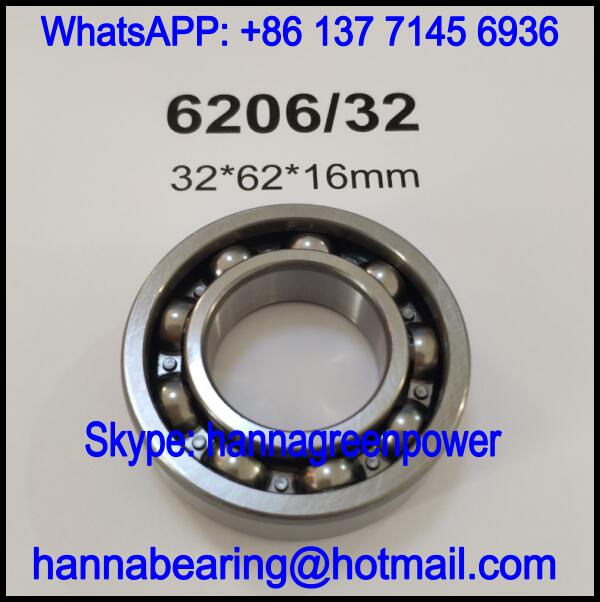6206/32 Deep Groove Ball Bearing / Automobile Bearing 32*62*16mm, 6206/ ...