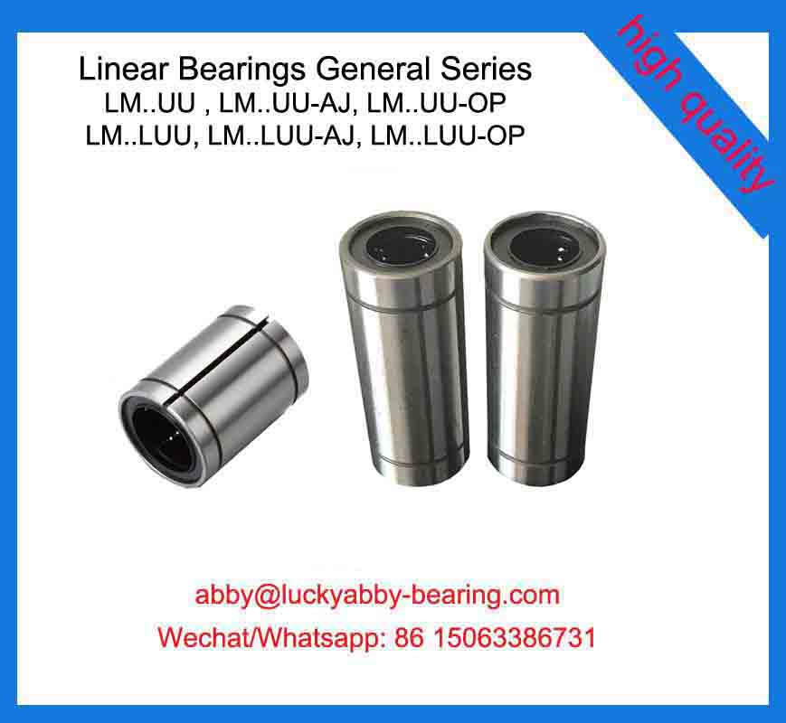 LM8LUU , LM8LUU-AJ , LM8LUU-OP Linear Bearings General Series 8*15*45mm ...