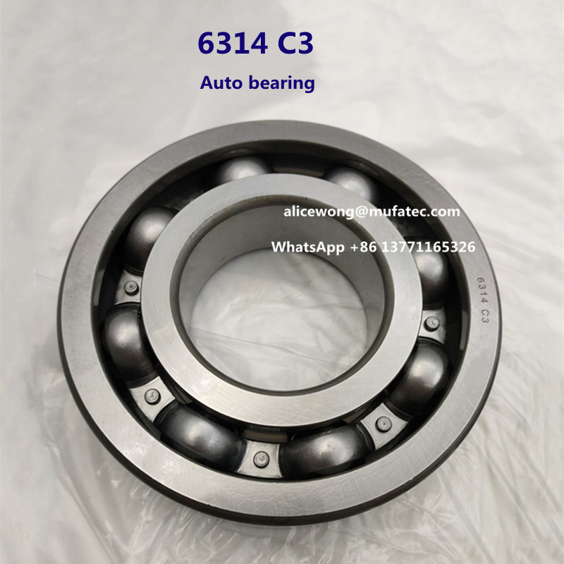 6314 C3 Automotive Bearing Deep Groove Ball Bearing 70*150*35mm, 6314 ...