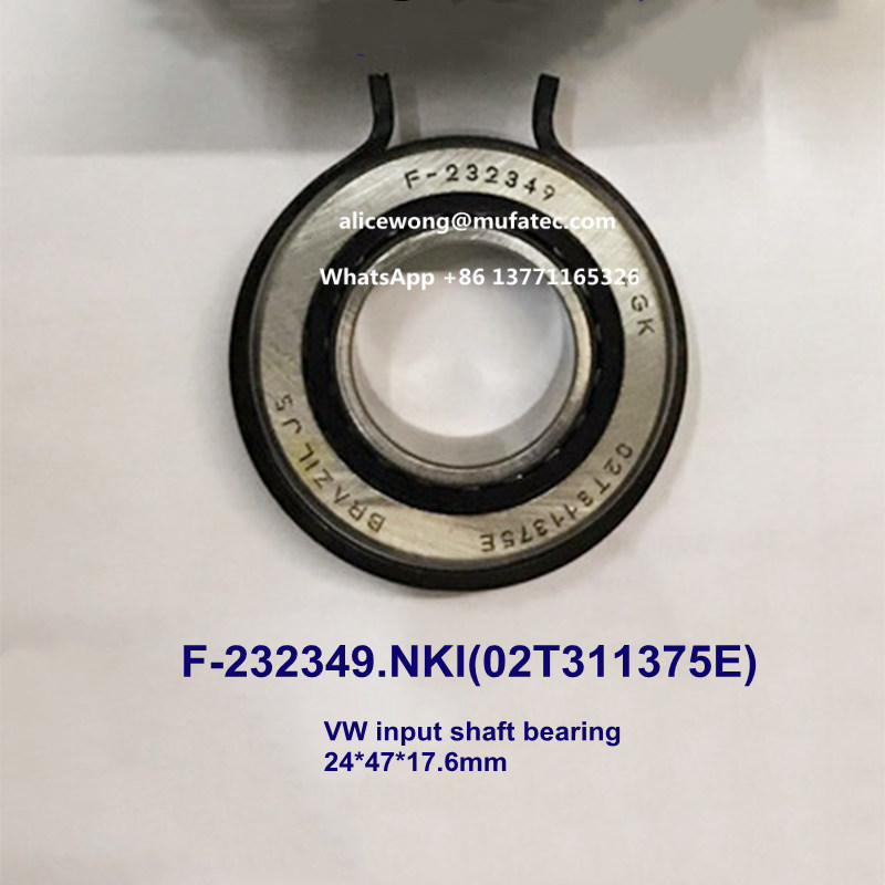 F-232349 NKI 02T311375E Volkswagen Audi Manual Transimission Bearing 24 ...