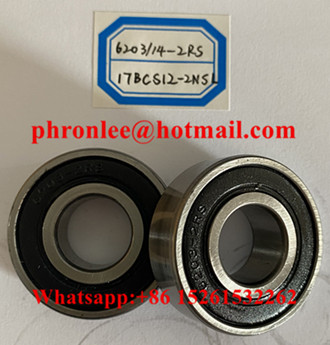 6203/14-2RS Deep Groove Ball Bearing 17x40x14mm, 6203/14-2RS bearing ...
