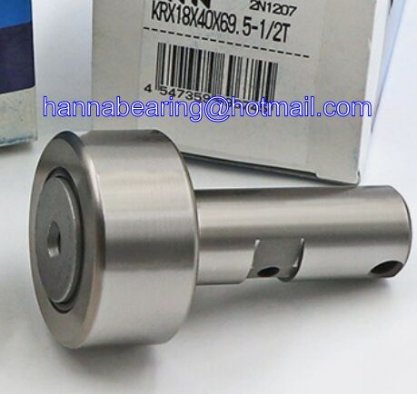 KRX18X40X69.5-1/2T Cam Follower / Printing Machine Bearing 18x40x69.5mm ...