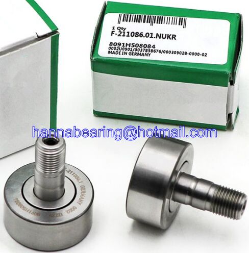 F-211086.01.NUKR Cam Follower / Printing Machine Bearing 10x30x36.5mm ...
