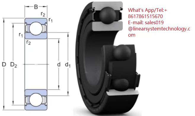 6206-2Z/VA228 - Single Row Deep Groove Ball Bearings, 6206-2Z/VA228 ...