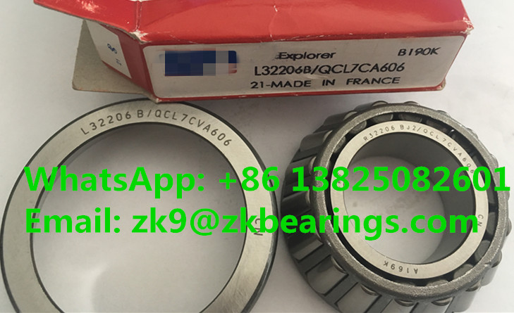 L32206 BJ2/QCL7CVA606 Tapered Roller Bearing 30x62x21.25mm, L32206 BJ2 ...