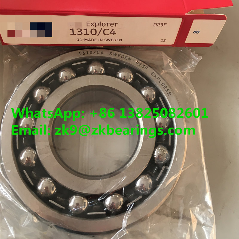 1310 K Double Row Self-aligning Ball Bearing 50x110x27 Mm, 1310 K ...