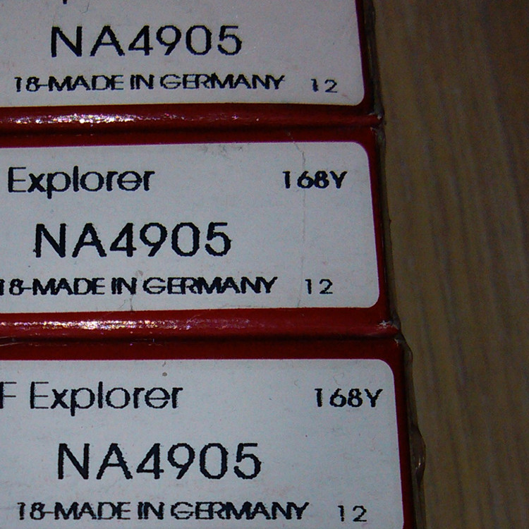 NA 4905 Needle Roller Bearing With Machined Rings With Flanges 25x42x17 ...