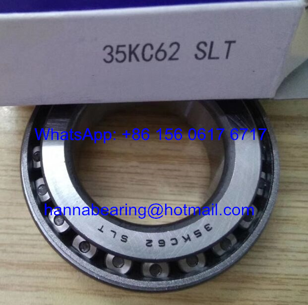 35KC62SLT Auto Transmission Bearing / Tapered Roller Bearing 35*62*18mm ...
