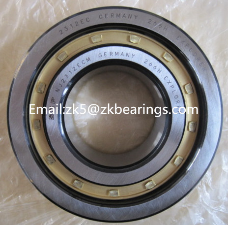 NJ 2312 ECML/C4 Single Row Cylindrical Roller Bearing NJ Design ...