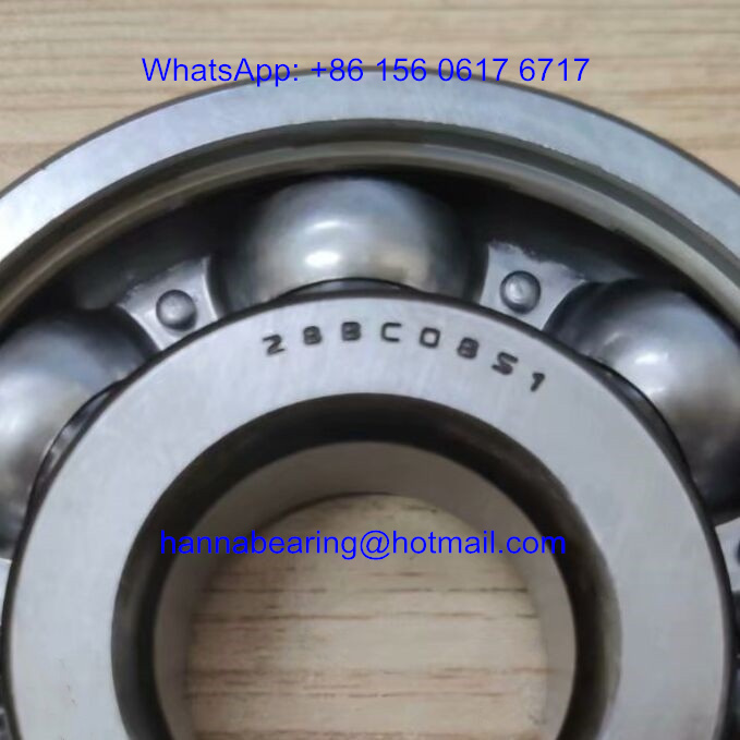 28BC08S1NC2 C3 Auto Bearing / Deep Groove Ball Bearing 28*80*21mm ...