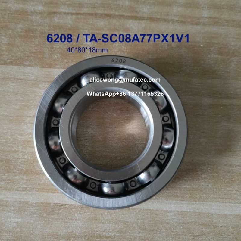 6208 TA-SC08A77PX1V1 Automotive Gearbox Bearings Special Ball Bearings ...