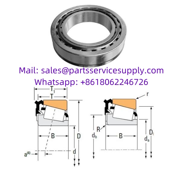 LM48548/LM48510 (LM48500LA) Tapered Roller Bearing Size 1 3/8x2.5625x0 ...