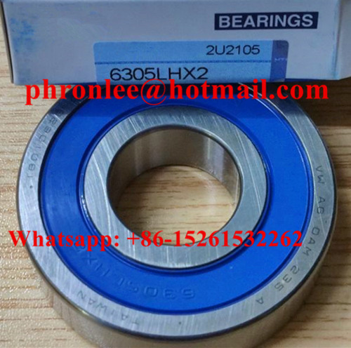 6305LH Deep Groove Ball Bearing 25x62x17mm, 6305LH bearing 25x62x17 ...