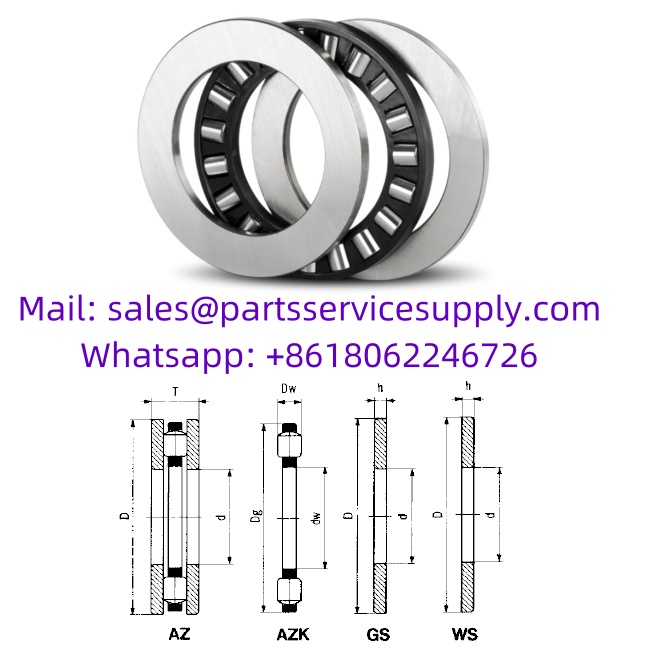 AZ557816 (Alt P/N: 81111TN, 81111) Thrust Roller Bearing, AZ557816 ...
