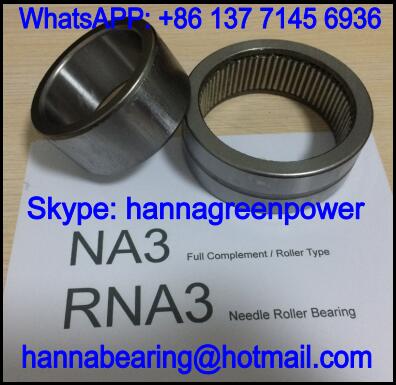 NA3030 Full Complement Needle Roller Bearing 30x62x30mm, NA3030 bearing ...