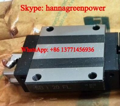SBI 20 FL-C Linear Guide Block 20x63x30mm, SBI 20 FL-C bearing 20x63x30 ...