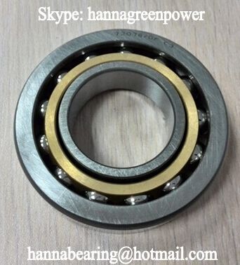 7315B.MP.UA Brass Cage Angular Contact Ball Bearing 75x160x37mm, 7315B ...