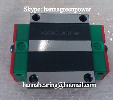 HGW20CA Linear Guideway Block 20x63x30mm, HGW20CA bearing 20x63x30 ...