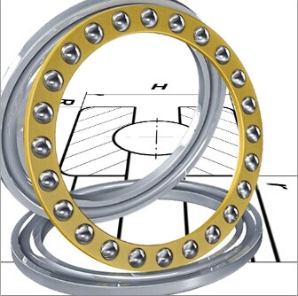 51120 Thrust Ball Bearing, 51120 bearing 100x135x25 - Wafangdian ...