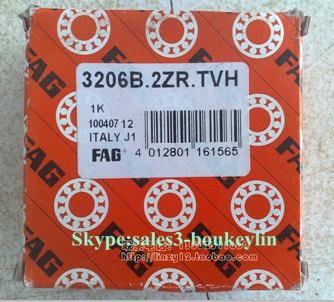3207-B-2RS-TVH Angular Contact Ball Bearing 35x72x27mm, 3207-B-2RS-TVH ...