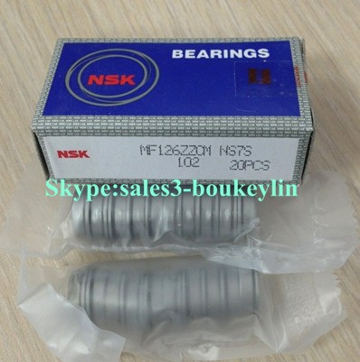 MF126ZZ Miniature Flanged Deep Groove Ball Bearing 6x12x3mm, MF126ZZ ...