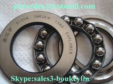 51208 Thrust Ball Bearings 40x68x19mm, 51208 bearing 40x68x19 ...
